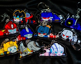 Transformers Keychain choose One Optimus Prime Soundwave - Etsy