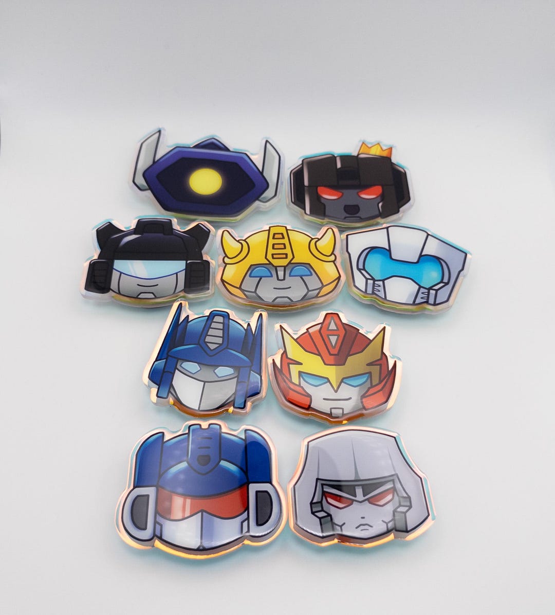 Transformers Rainbow Acrylic Phone Grip - Etsy
