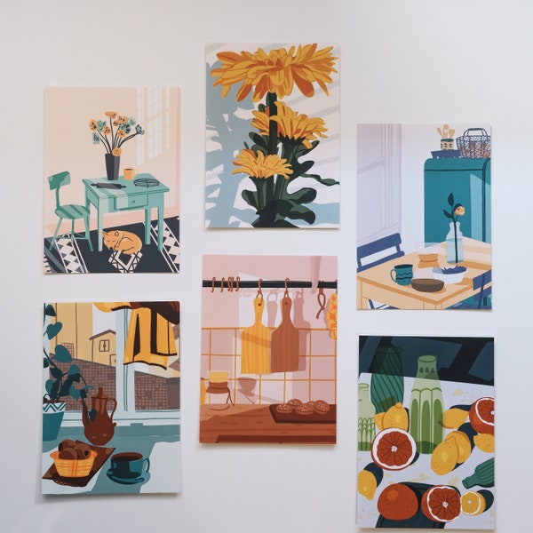 Art Postcards - Etsy