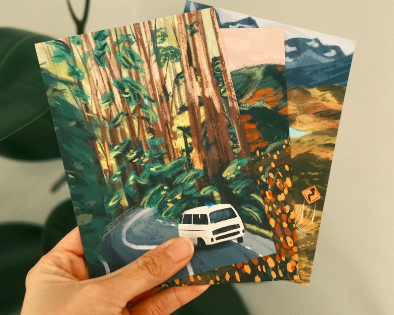 Postcrossing, Travel Postcards, on the Road Postcards, Scenic Postcards ...