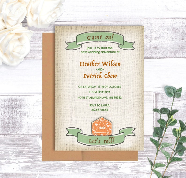 Editable Dnd RPG Dice Birthday Invitation Template Game Night - Etsy