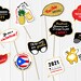Printable Spanish Puertorican Photo Booth Props_quarantine New Years ...