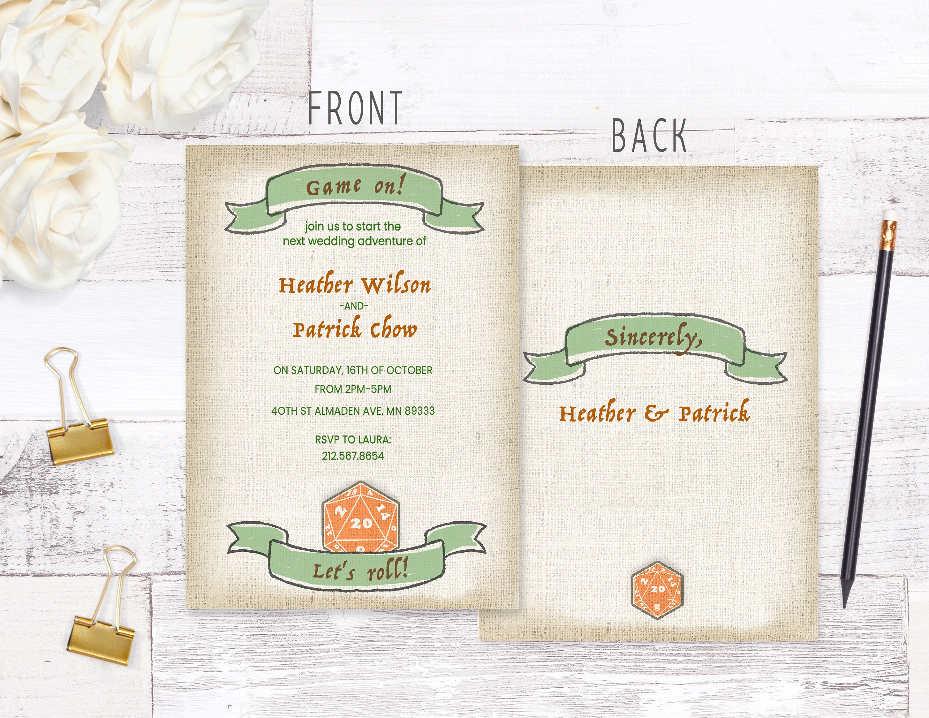 Editable Dnd RPG Dice Birthday Invitation Template Game Night - Etsy