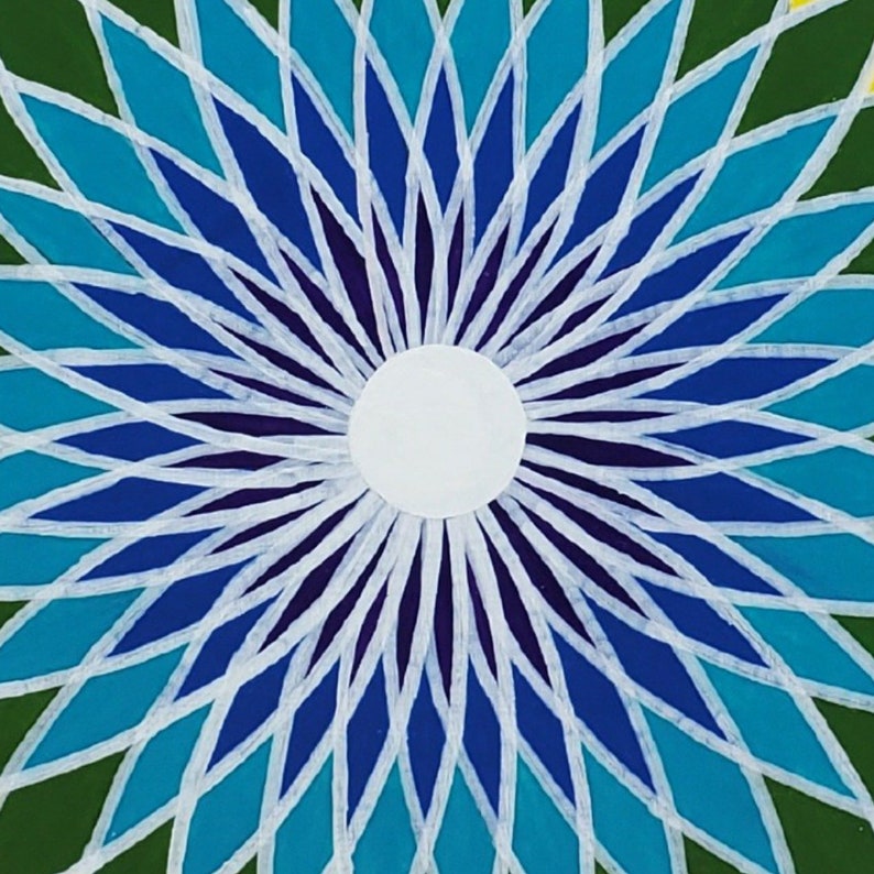 Torus Mandala Hand Painted Chakras Original Painting - Etsy Canada