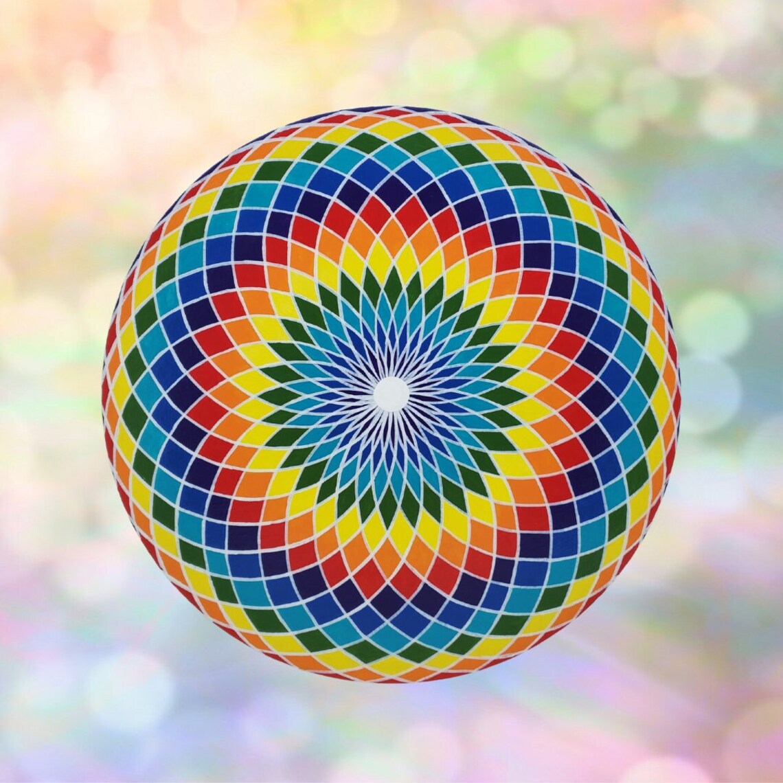 Torus Mandala Hand Painted Chakras Original Painting - Etsy Canada