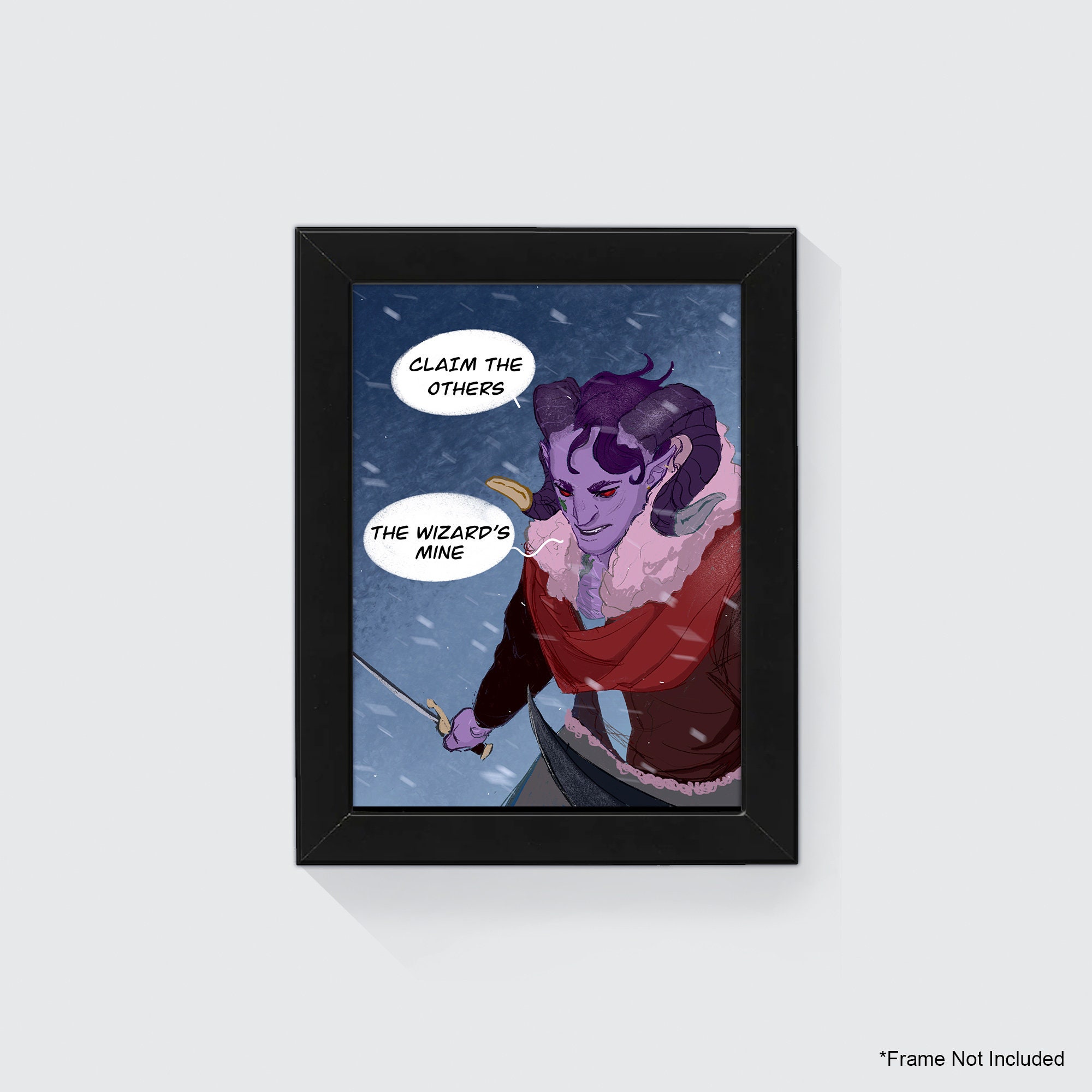 Lucien Critical Role Fanart 5 x 7 Print | Etsy