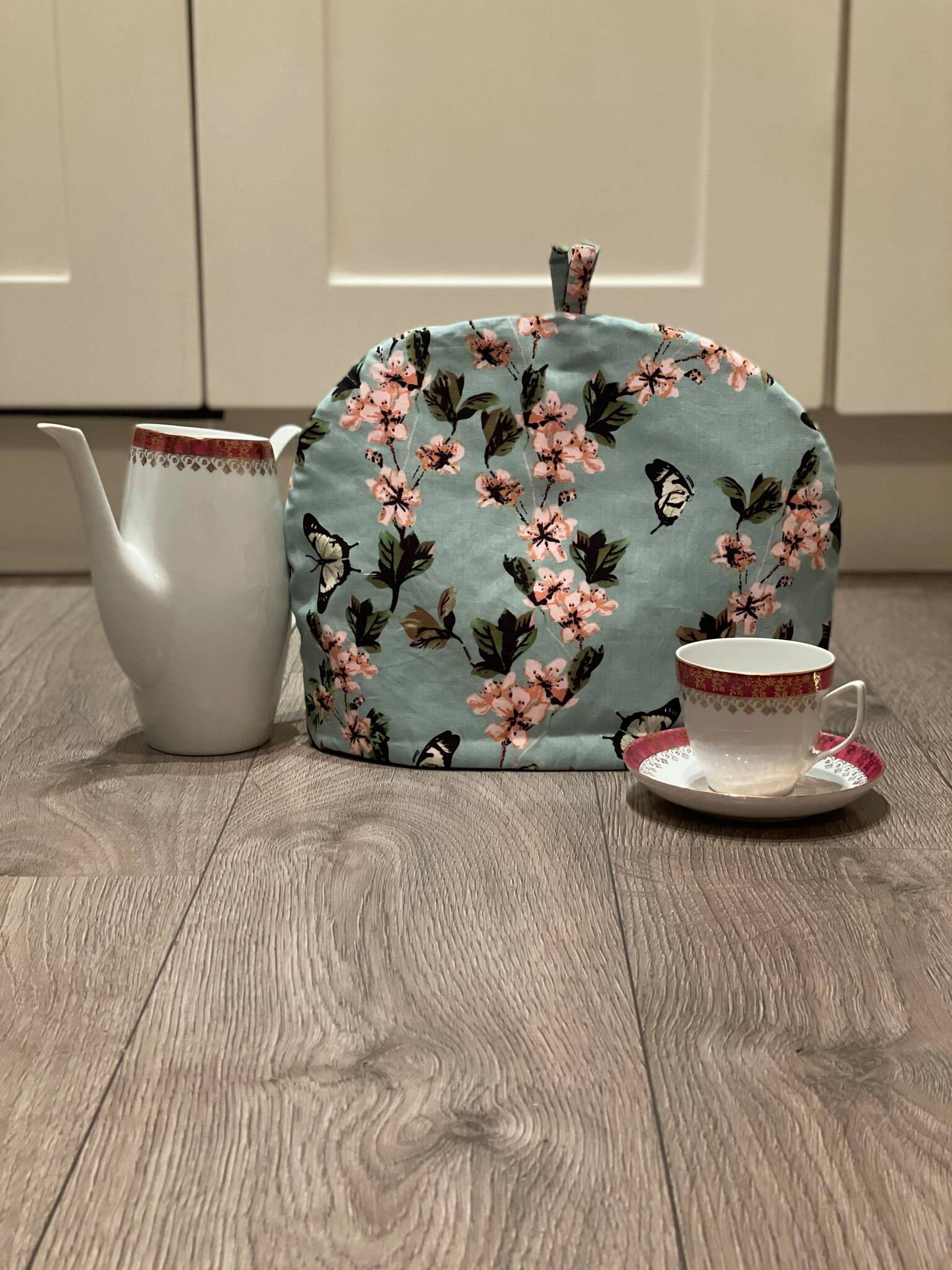 TEA COSY Teapot Cover for a Cottage Retro Kitchen Sage Green - Etsy