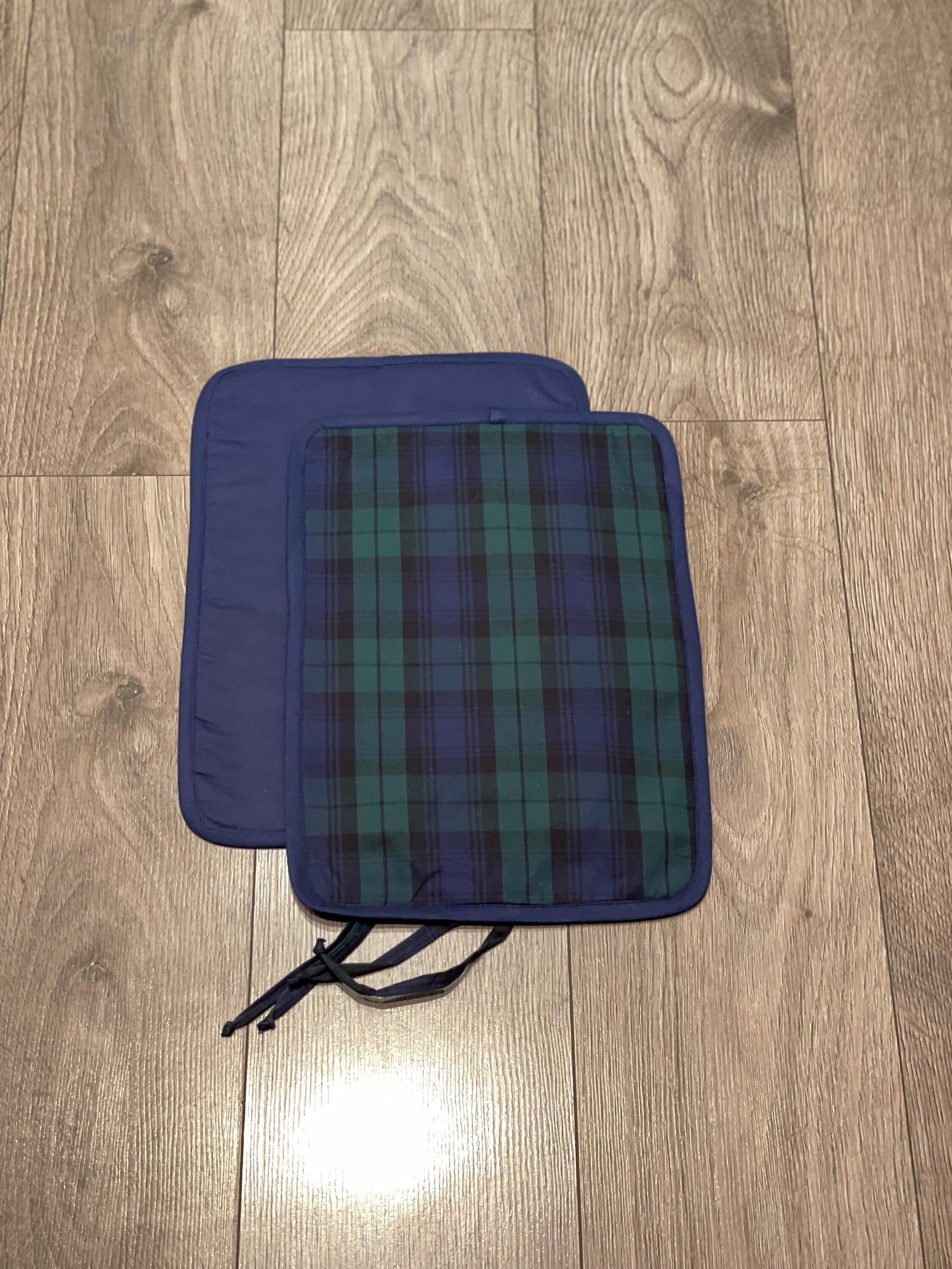 Rayburn 600 Sage Hob Lid Mat Pad Hob Cover With Straps Black Watch ...