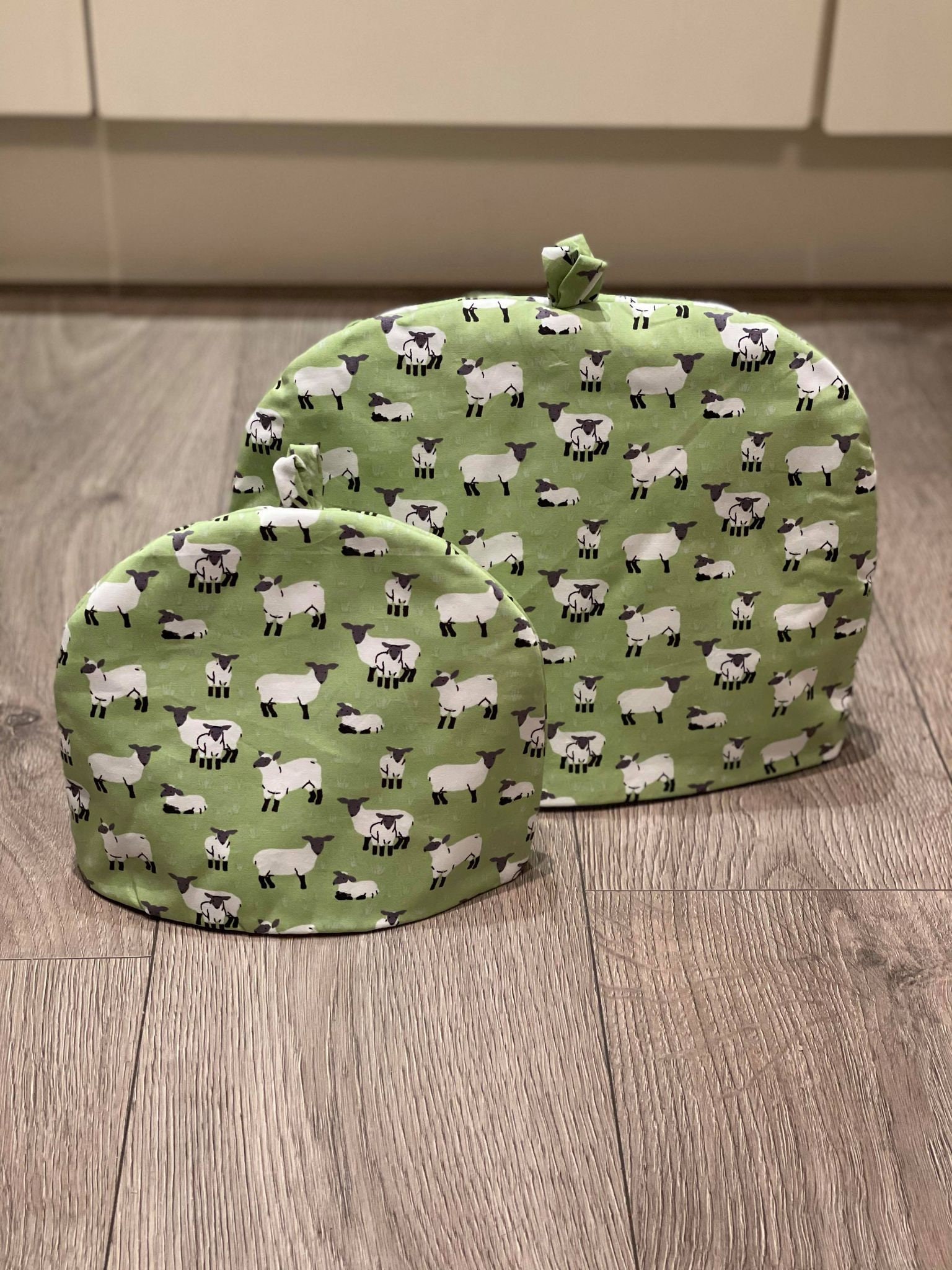 TEA COSY Teapot Cover for a Cottage Retro Kitchen Green Sheep Lamb - Etsy