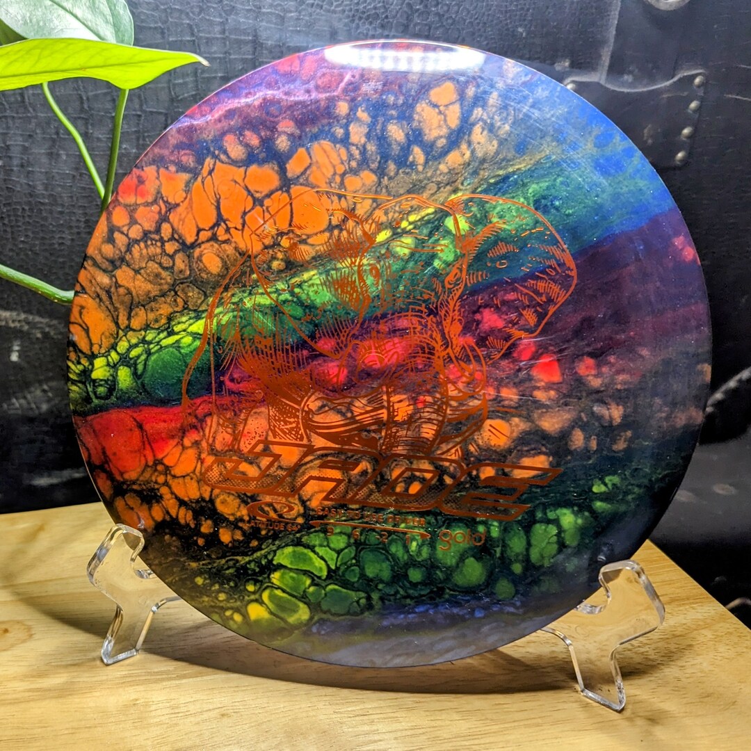 Custom Disc Golf Latitude 64 Jade Gold Plastic - Etsy