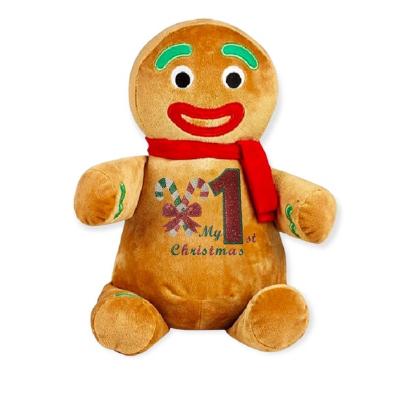 Gingerbread Man Plush - Etsy