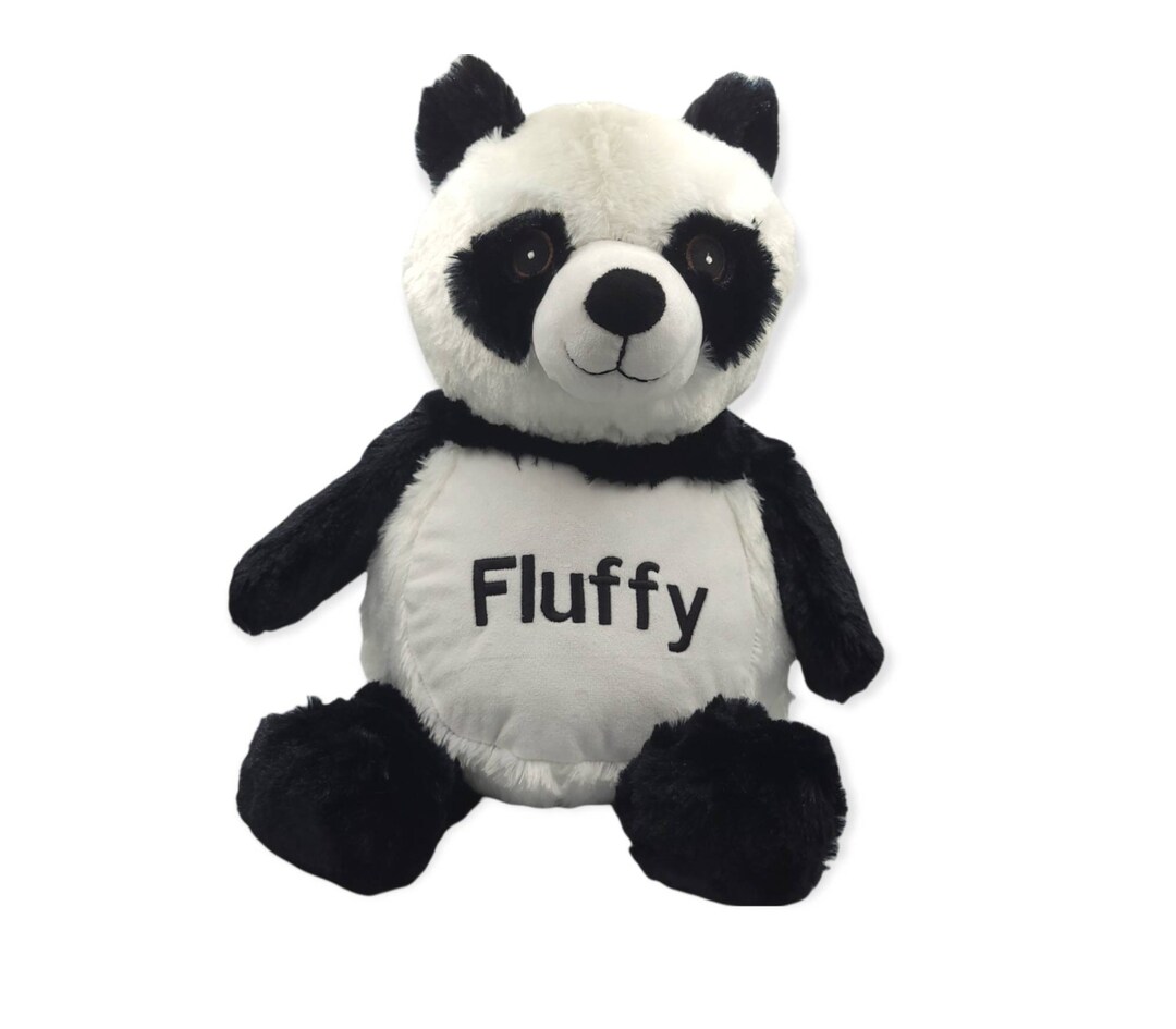 Personalized Stuffed Amimal Embroidered Panda Bear Plush Boy/girl Gift ...