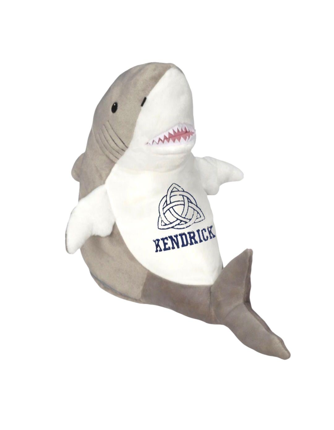 Embroidered Shark Plush: Personalized Stuffed Animal Gift - Etsy