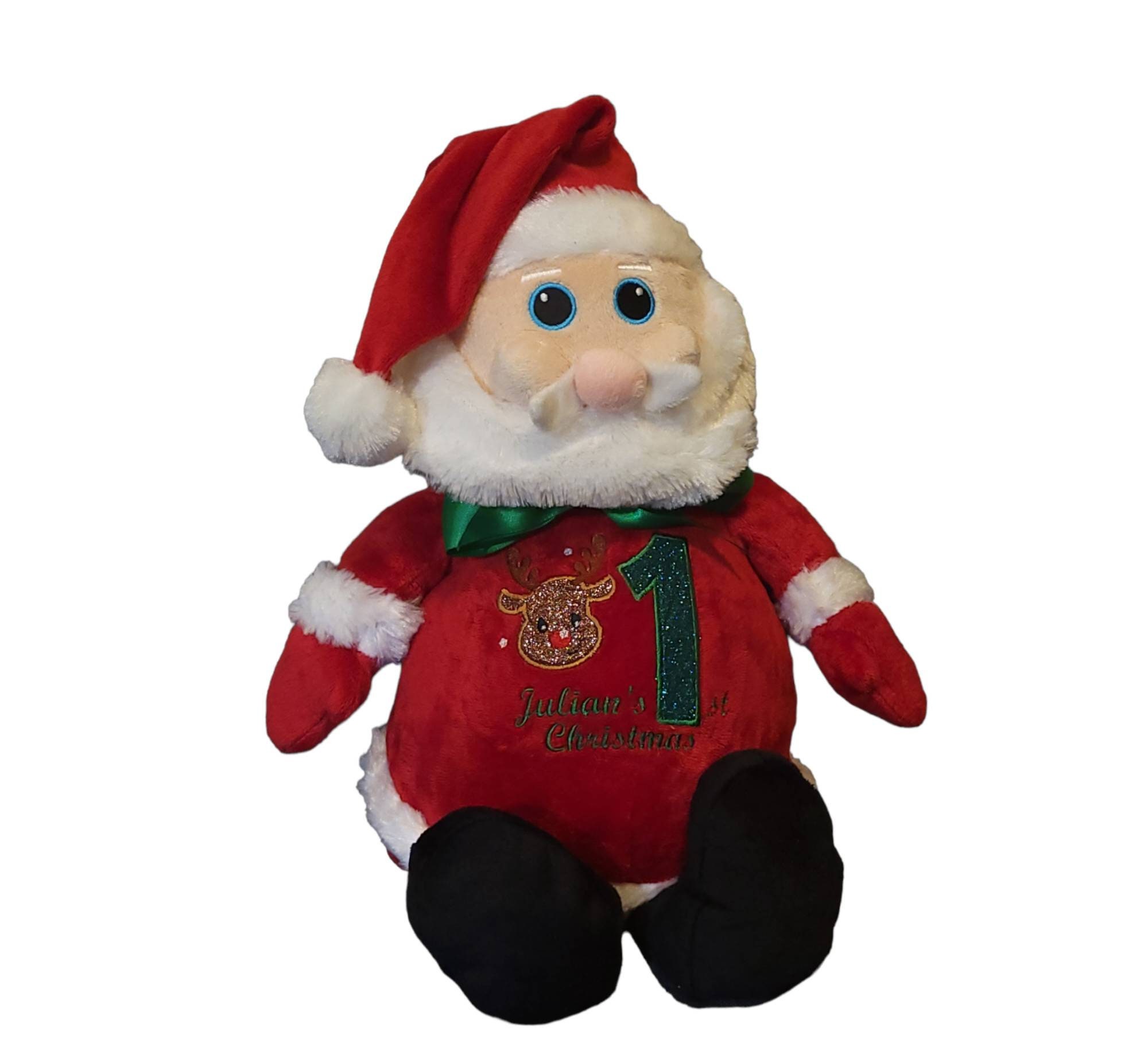 Buy Personalized Embroidered Stuffed Plush Santa Clause Plush Boy/girl ...