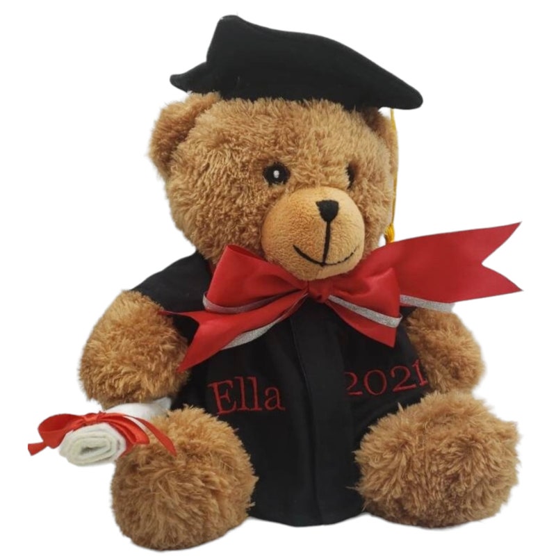 Graduation Plush Bear - Etsy