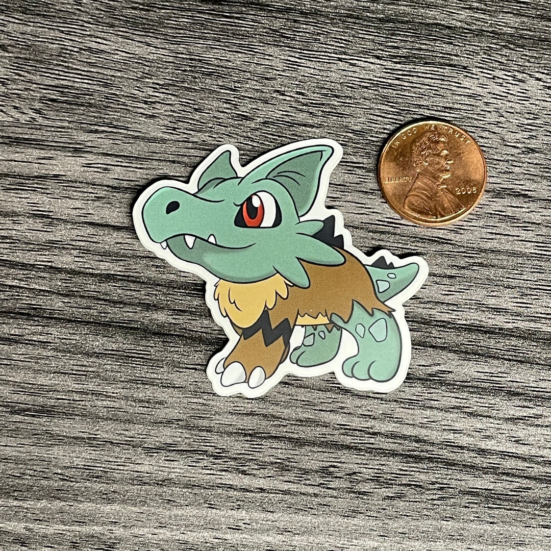 Cute Chibi Cryptid Stickers Chupup/chupacabra Die Cut Stickers Vinyl ...