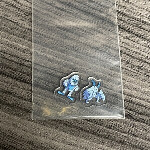 Assembly Required* Cryptid Shaker Jar Keychain - Sasquatch, Mothman ...