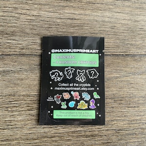 Fillable Keychain Charms - Mystery Cryptid Charm Pack ~ Shaker Charm ...