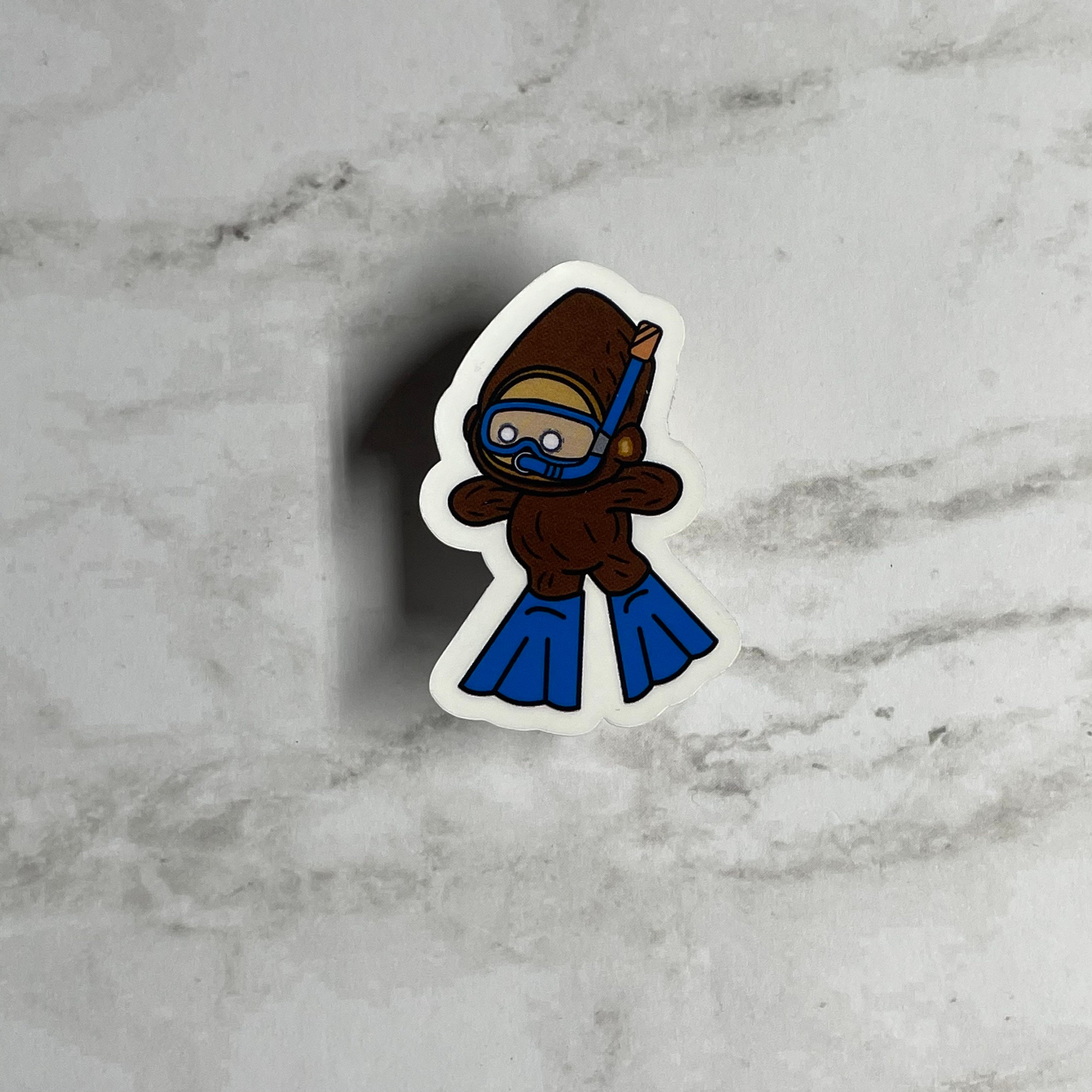 Squatchy Series Stickers - Cute Bigfoot Sasquatch Cryptid Stickers - Etsy
