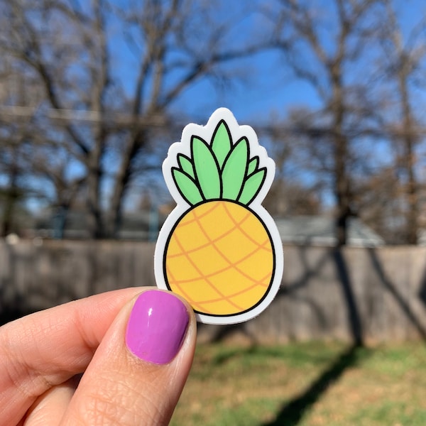 Pineapple Sticker - Etsy