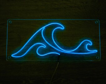 Ocean Wave Neon Sign | Etsy
