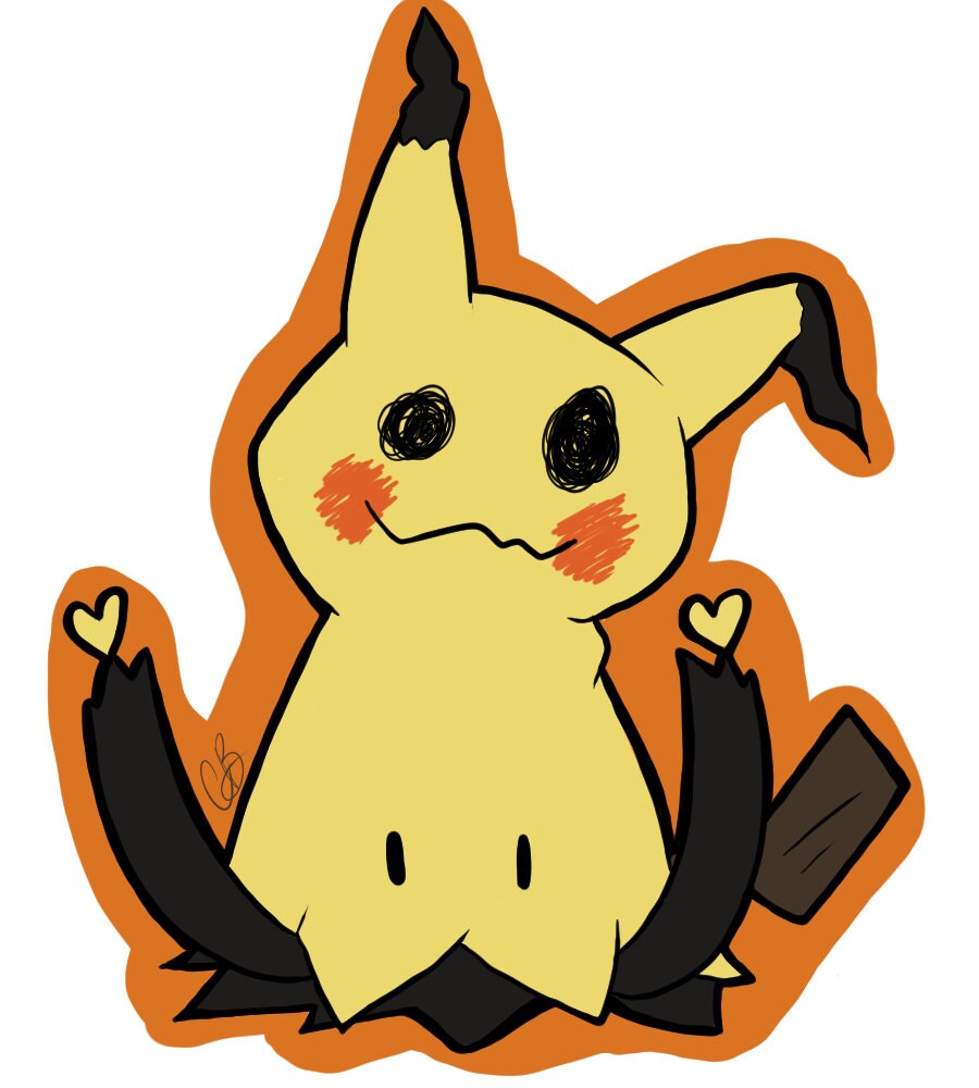 Mimikyu Sticker - Etsy