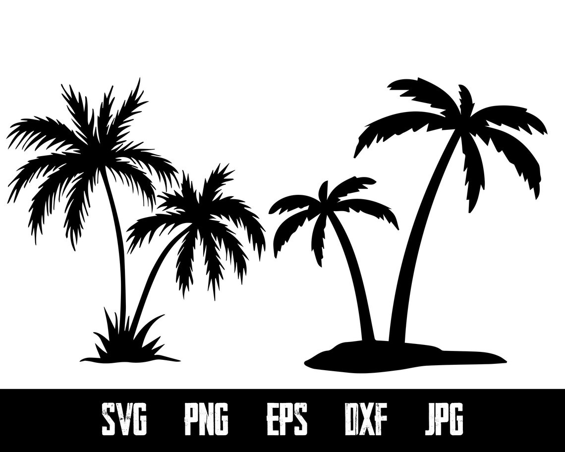 Palm Tree SVG Cut File Vector Palm Svg Digital File Palms - Etsy Palm Tree SVG Cut File Vector Palm Svg Digital File Palms - Etsy
