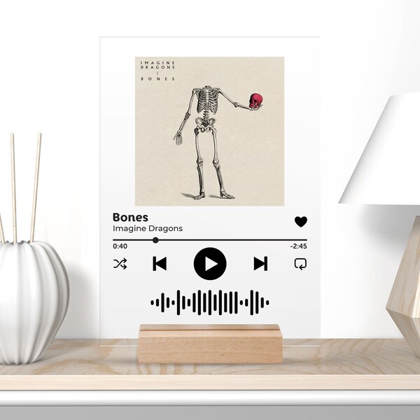 Acrylic Song Poster - Etsy