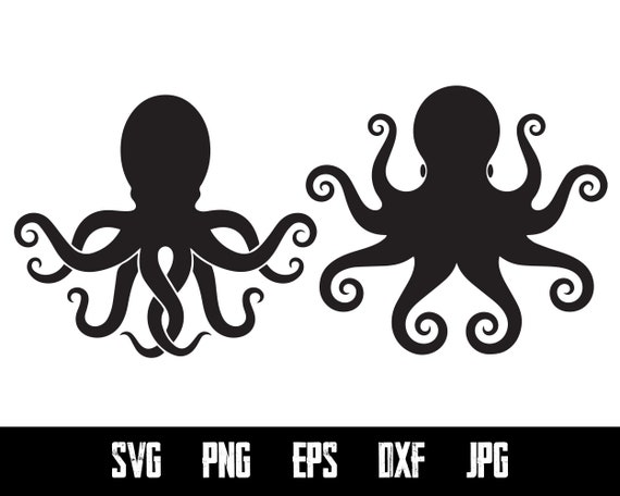 Octopus SVG Cut File Sea Life Vector Svg Digital File Octopus | Etsy ...