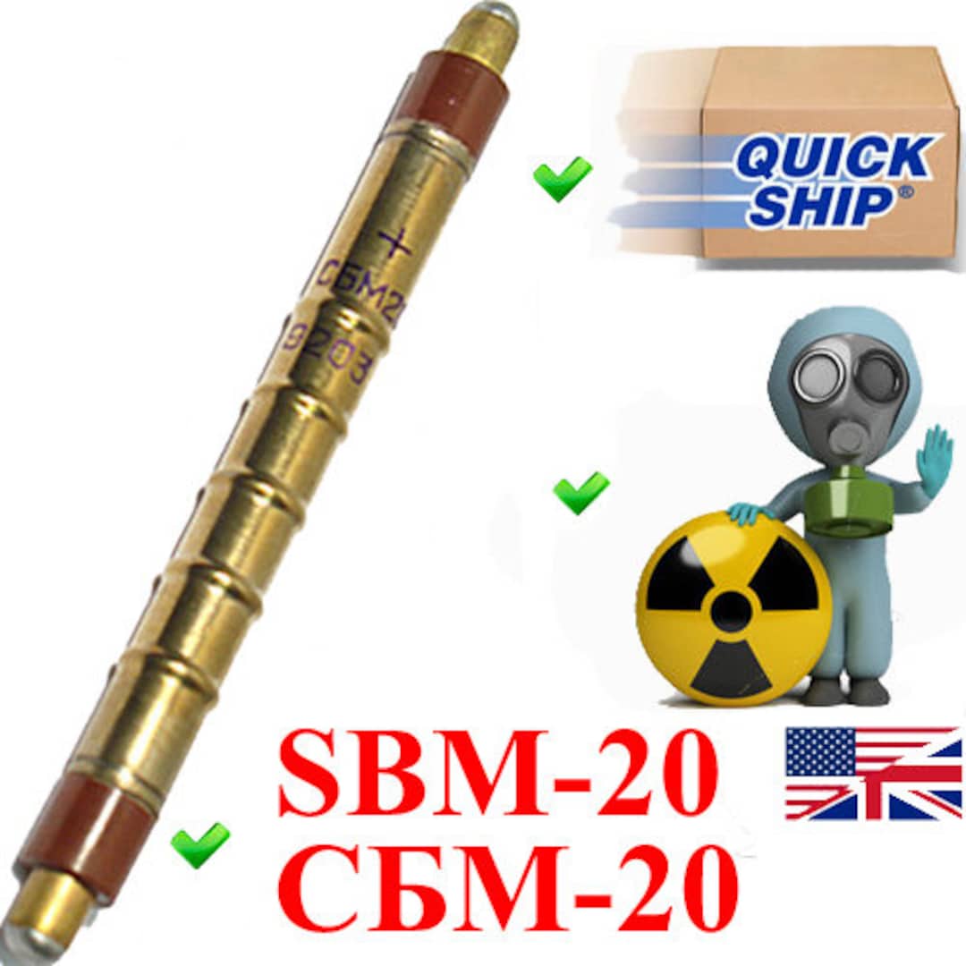 NEW SBM-20 SBM20 сбм-20 Analogue J304 J305 J321 M4011 STS-5 SI22G Geiger Muller Tube Counter ...