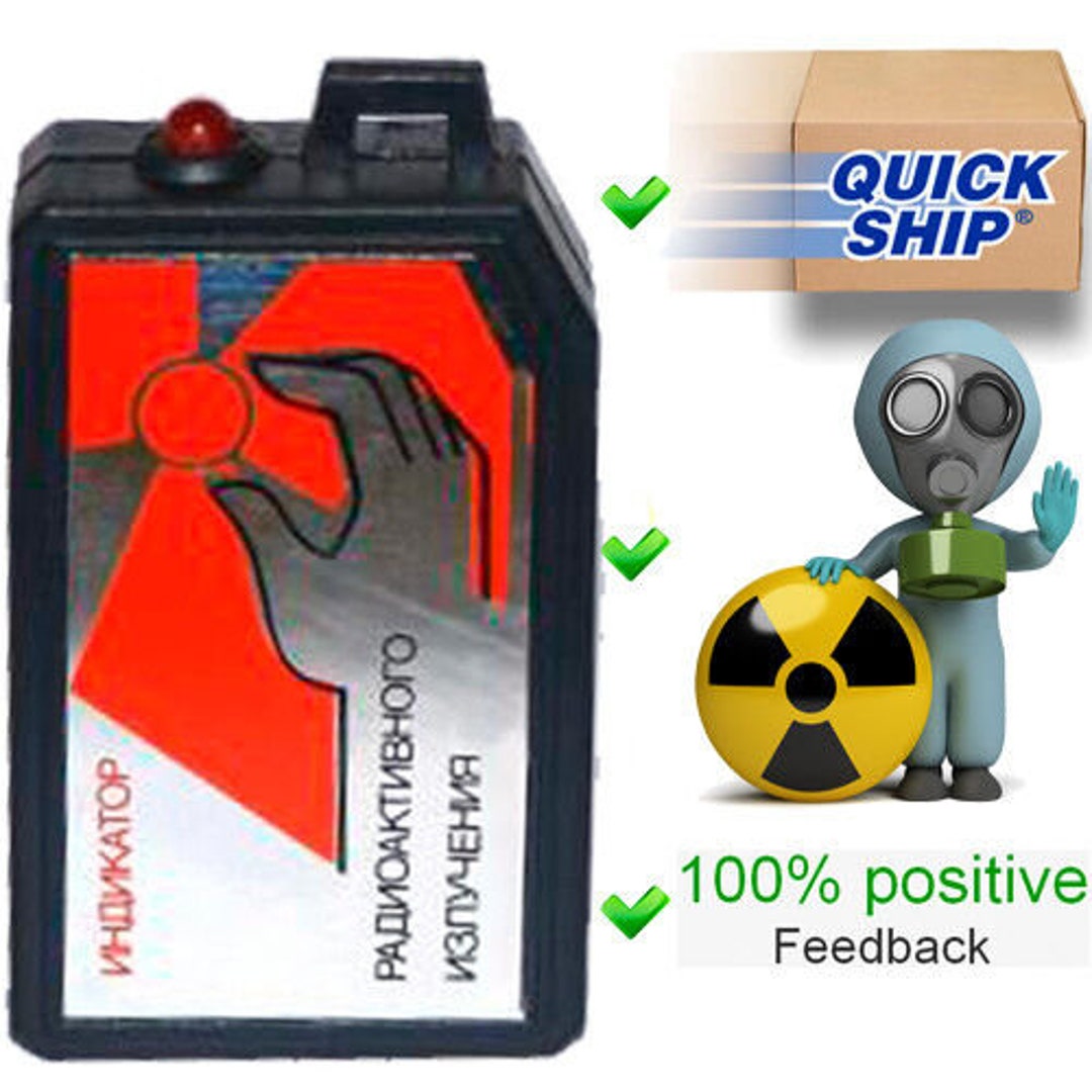 NEW Tiny Keychain Biri-1 Бири-1 Dosimeter Radiometer Geiger Counter ...