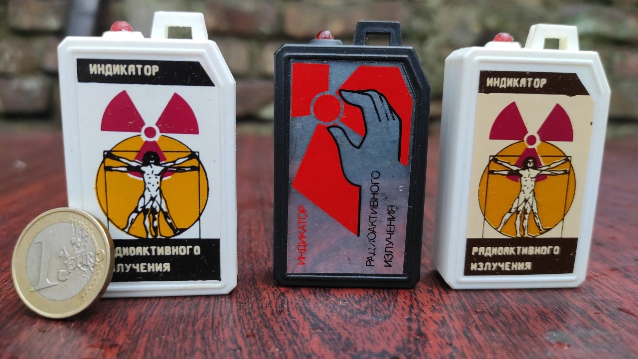 NEW Tiny Keychain Biri-1 Бири-1 Dosimeter Radiometer Geiger Counter ...