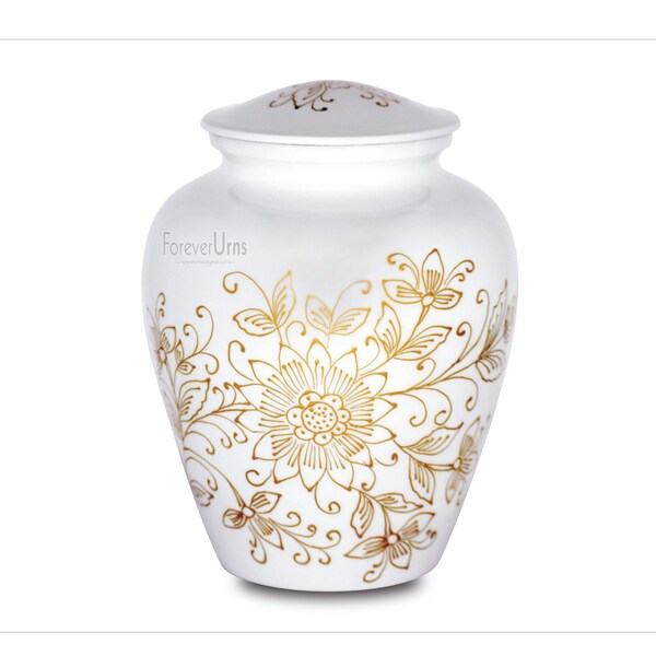 Large White Pearl Urn - Etsy