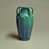 Common Ground Eric Olson Studio Art Pottery White Calla Lilies Green ...
