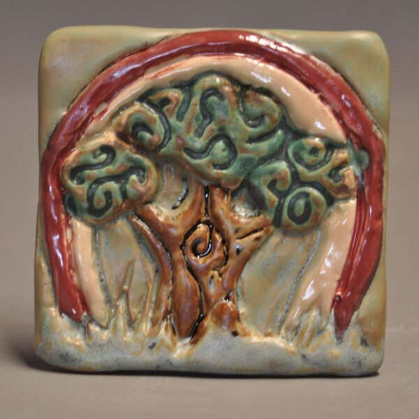 Craftsman Tree Tile - Etsy