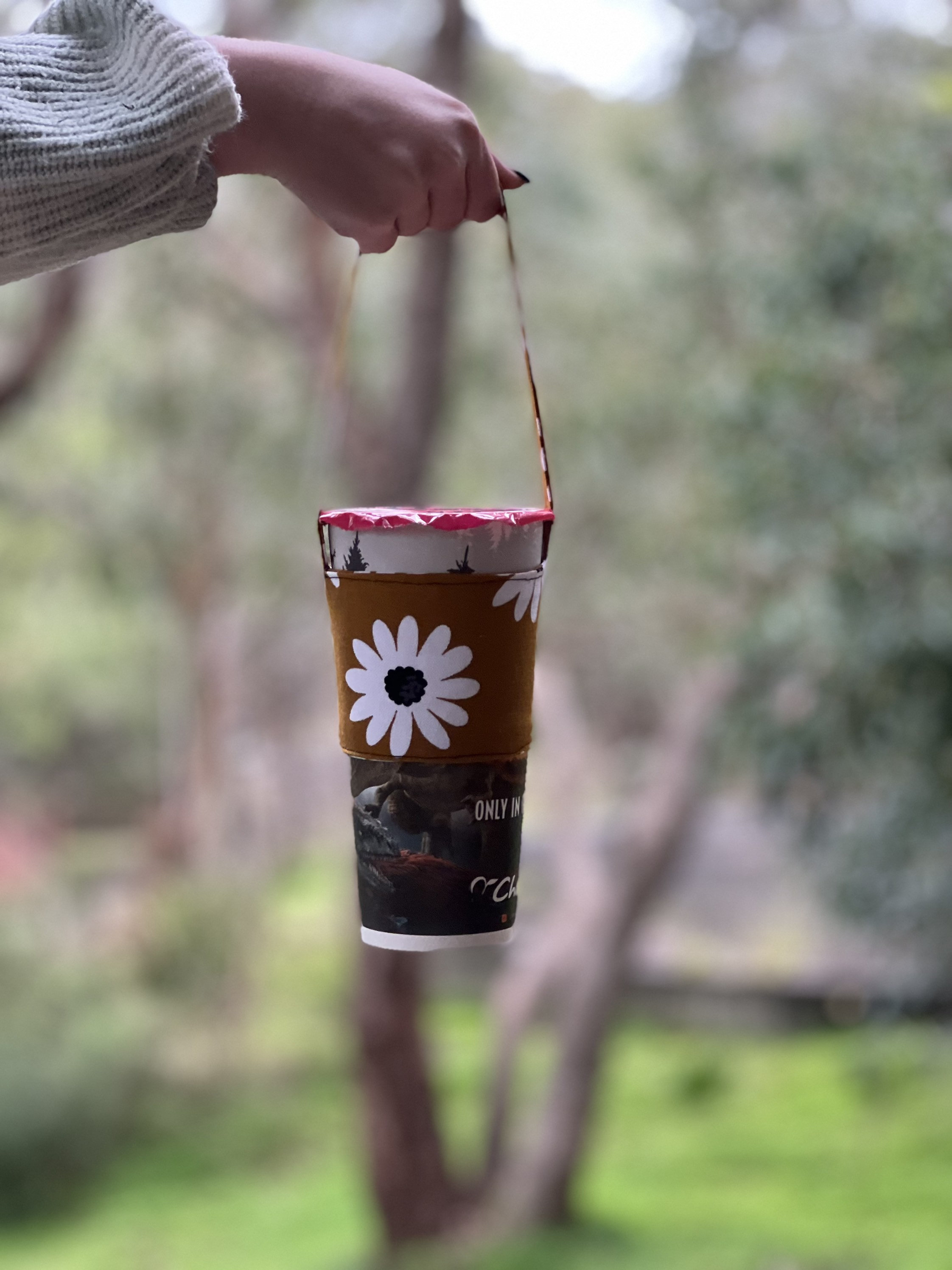 Bubble Tea Sleeve Boba Tea Holder of Coffee Cup Holder in Big - Etsy