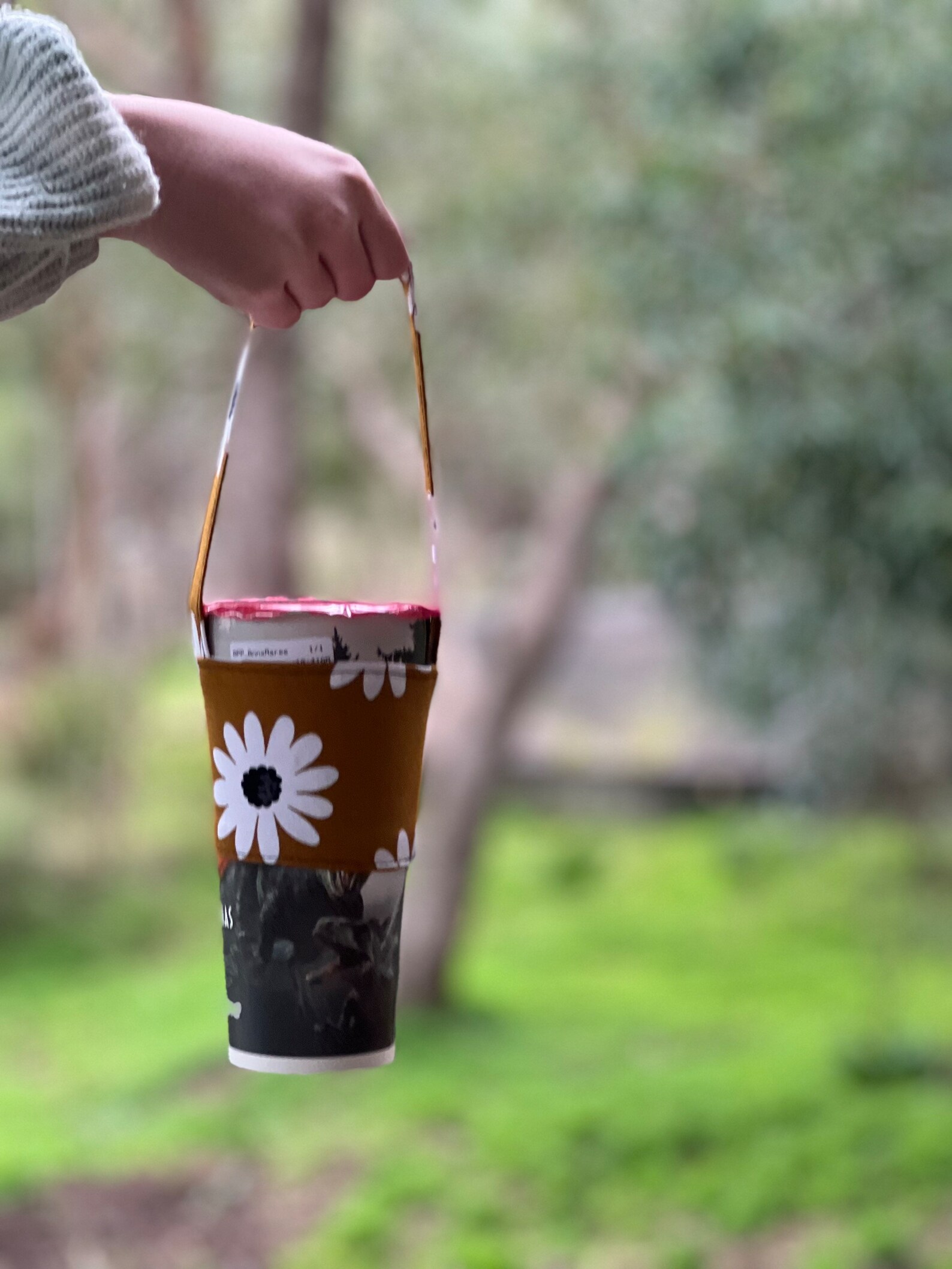 Bubble Tea Sleeve Boba Tea Holder of Coffee Cup Holder in Big - Etsy