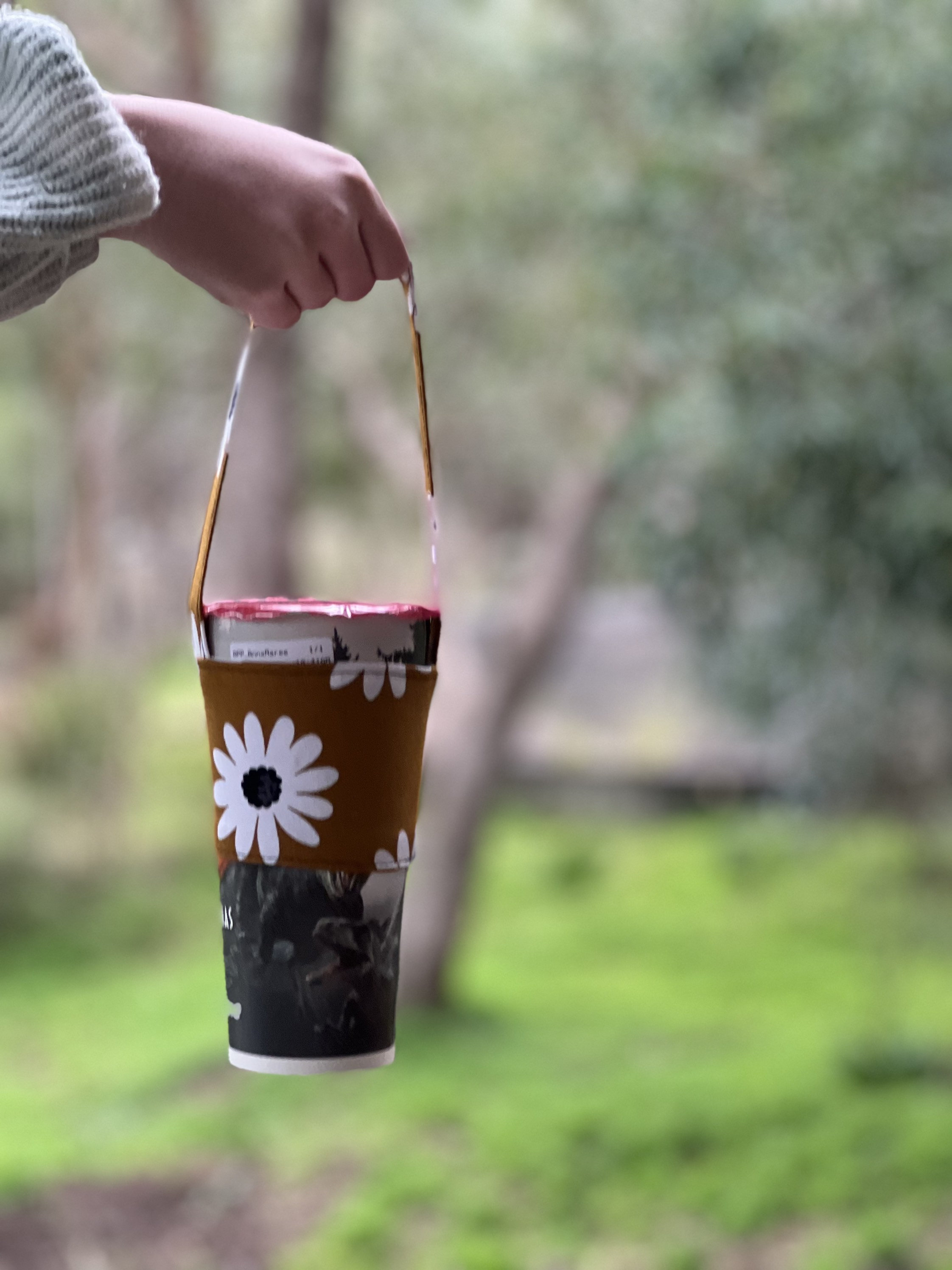 Bubble Tea Sleeve Boba Tea Holder of Coffee Cup Holder in Big - Etsy