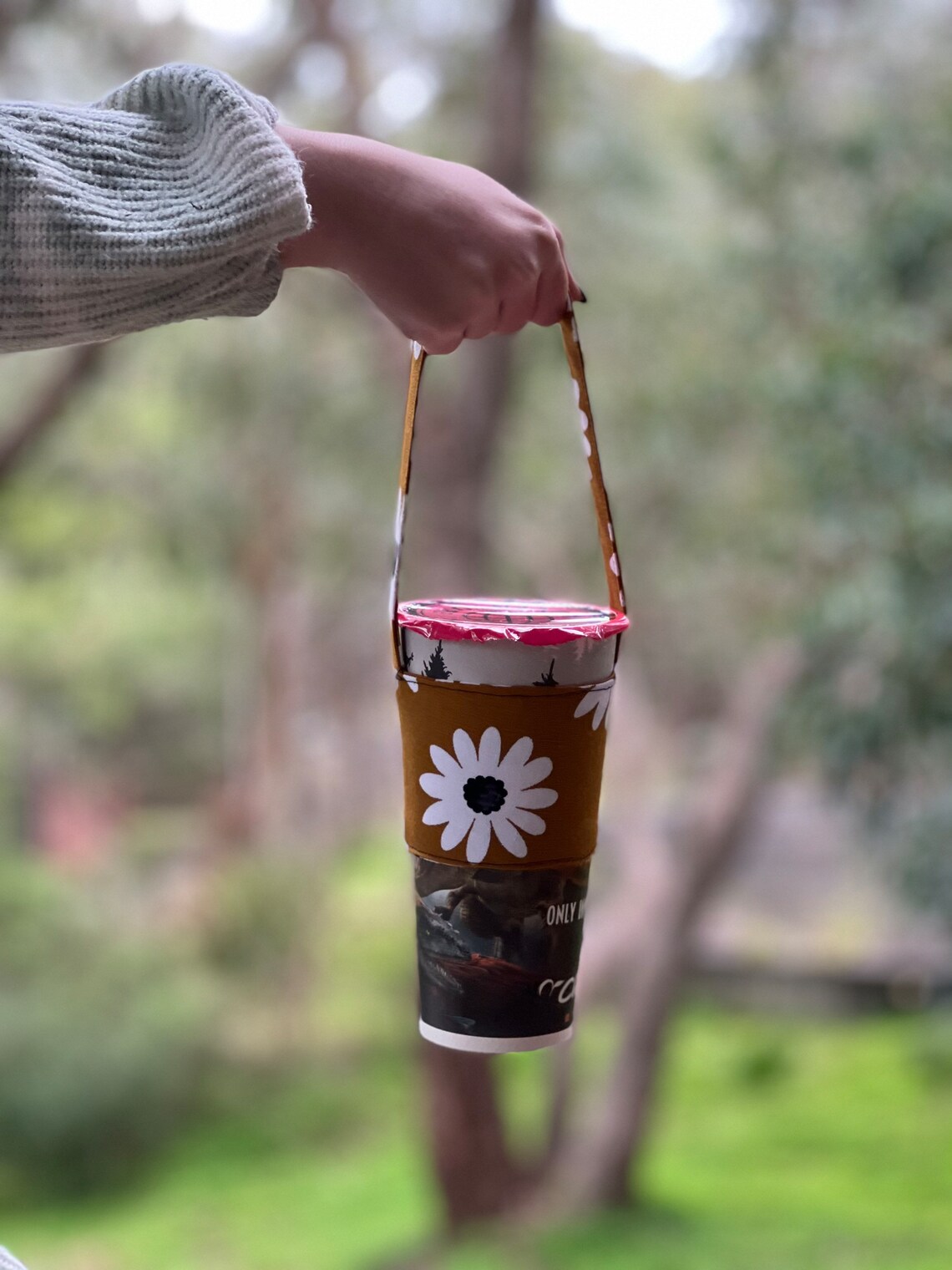 Bubble Tea Sleeve Boba Tea Holder of Coffee Cup Holder in Big - Etsy