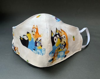 Bluey Mask | Etsy