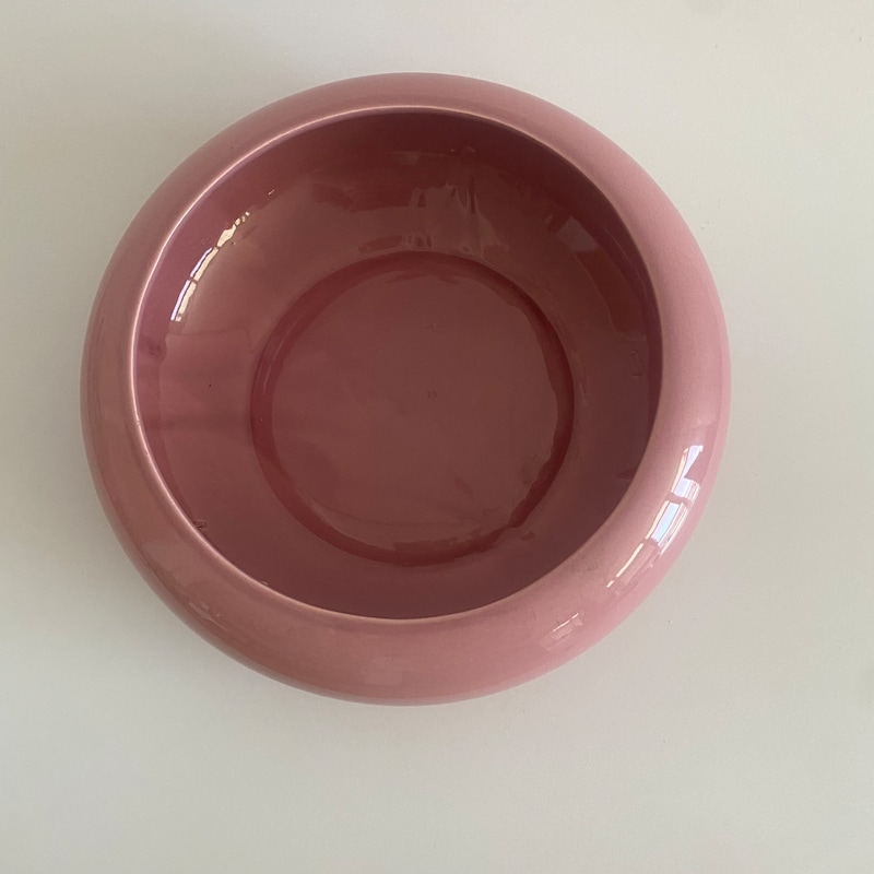Pink Ceramic Planter - Etsy