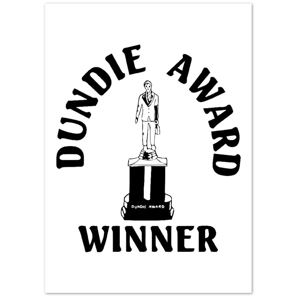 Dundie Award Winner the Office Classic Matte Paper Poster Physical ...