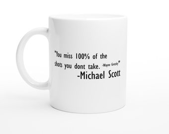 Michael Scott Wayne Gretzky Laser Engraved Tumbler - Etsy