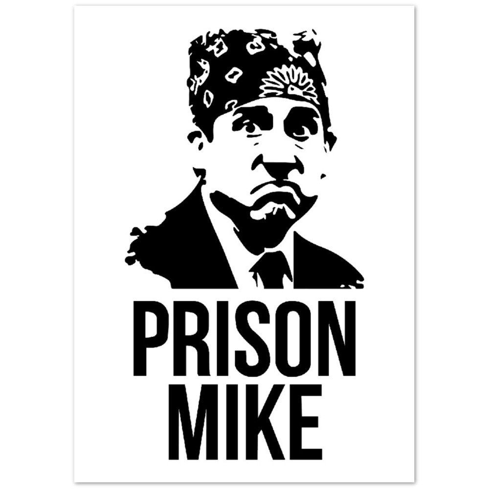 Prison Mike Michael Scott Office Classic Matte Paper Poster Physical Print - Etsy