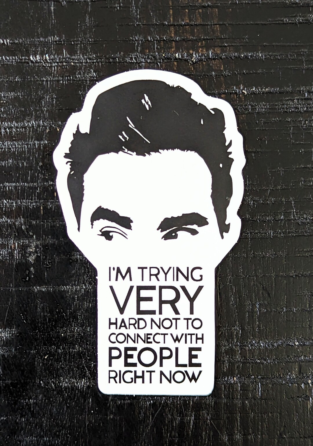 I'm Trying Very Hard Not to Connect With People Right Now Schitt's ...