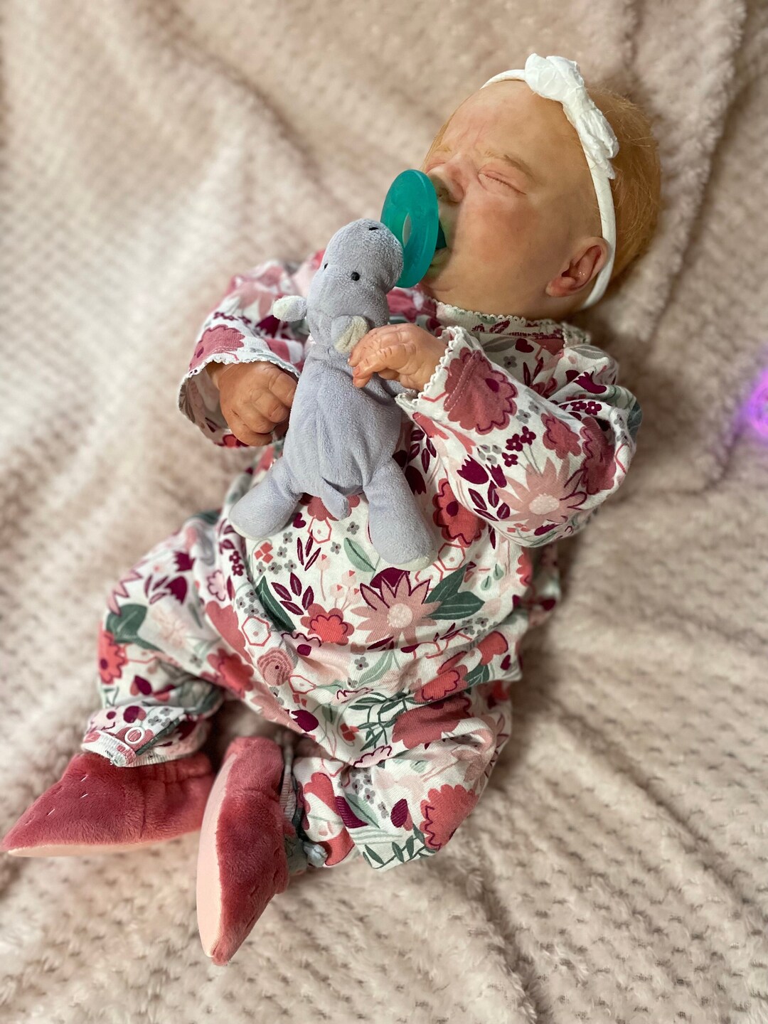 Handmade Reborn Baby Doll hanna Lifelike Active Orbs Conduit Positive ...