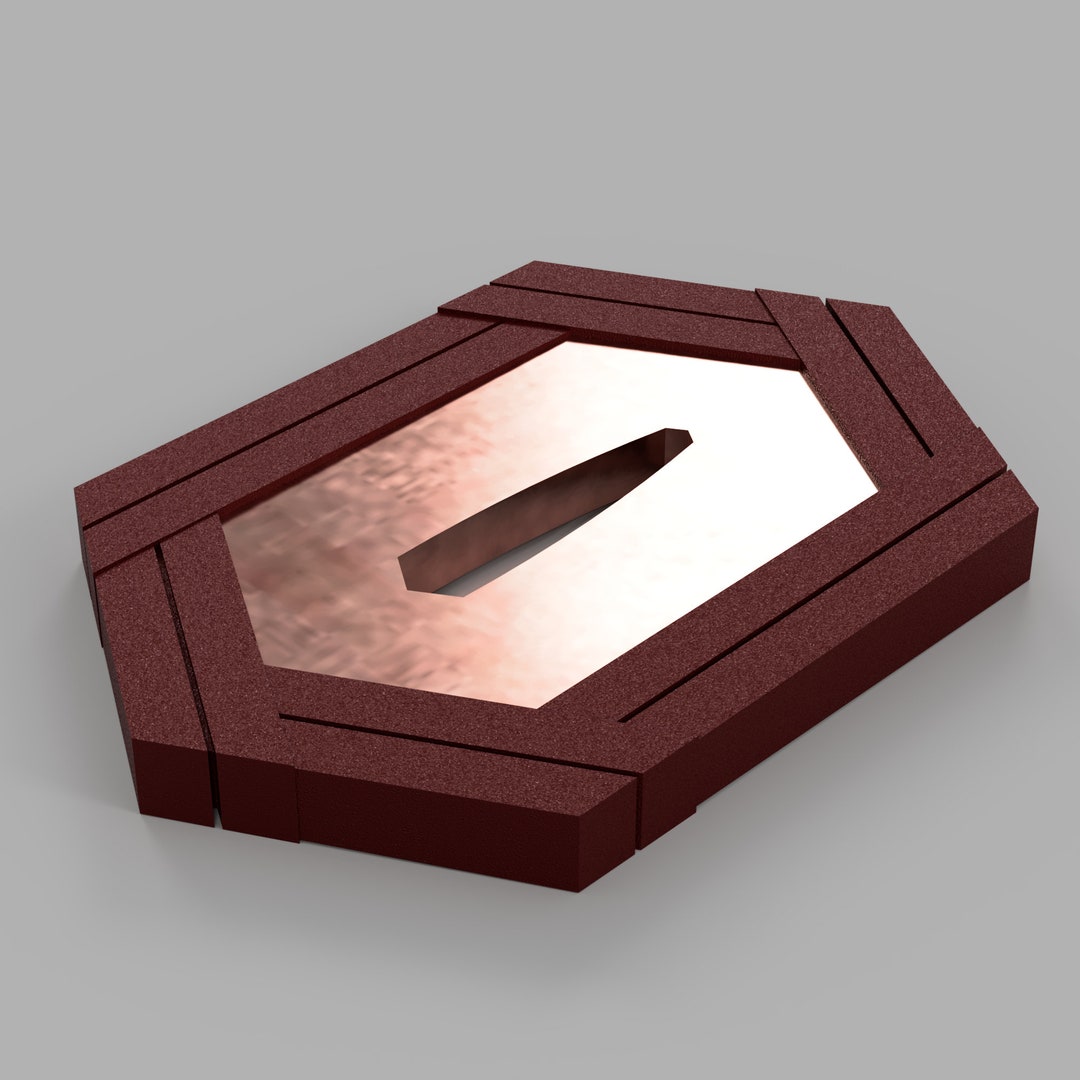 Giyu Tomioka Tsuba Replica .stl File - Etsy