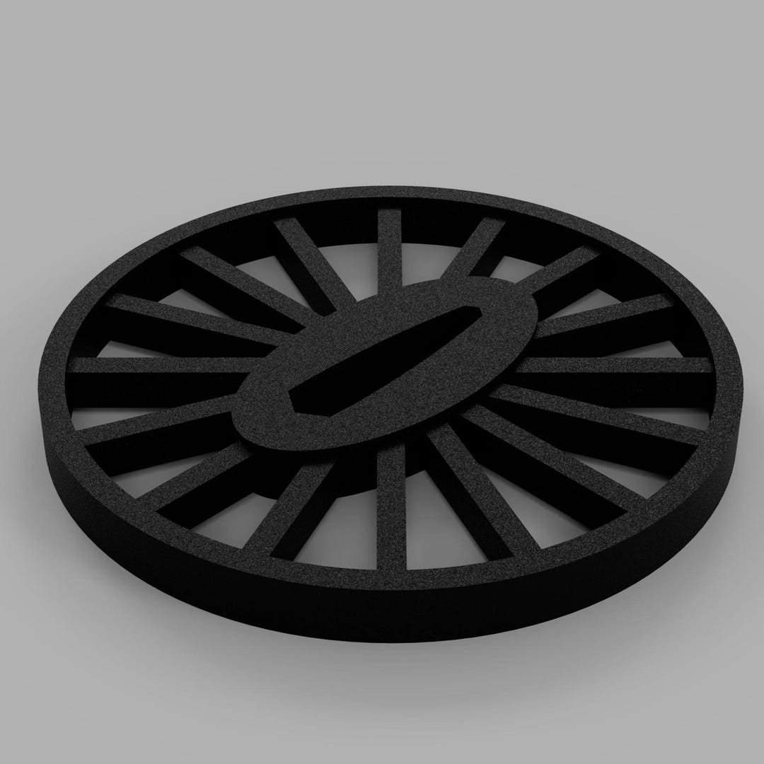 Sun-inspired Tsuba Replica (.stl File) - Etsy