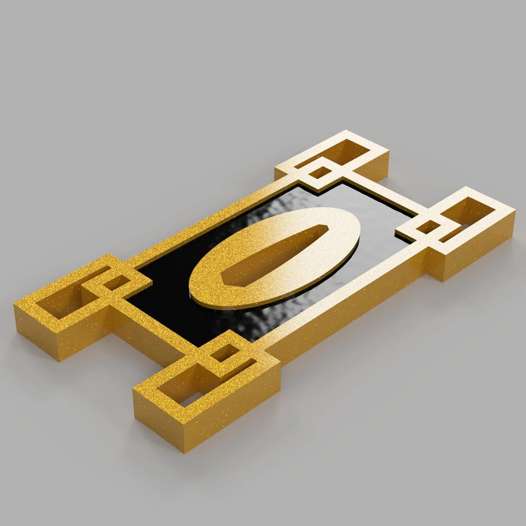 Mist-inspired Tsuba Replica (.stl File) - Etsy