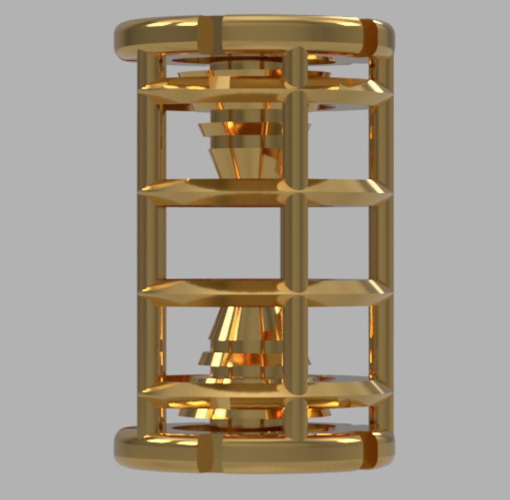 1" Crystal Chamber (.stl File) - Etsy